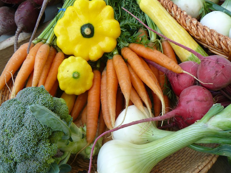 Colorful, fresh produce Colorful, fresh produce
